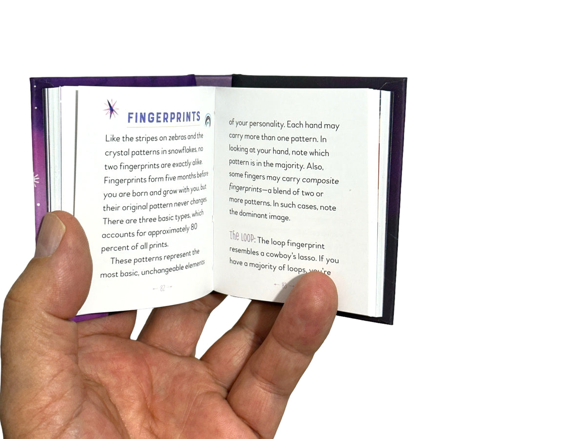 Palm Reading. A Little Guide to Life's Secrets mini book hardcore 182 ...